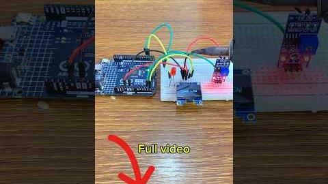 Arduino with thermistor module #arduinotutorial #thermistor #tech